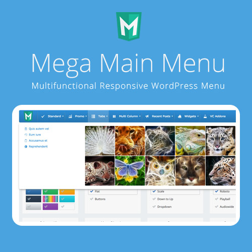 Mega Main Menu – WordPress Menu Plugin | Giga Themes Club