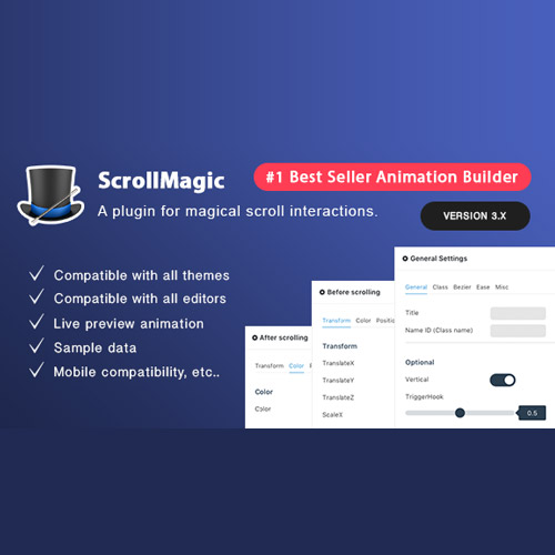 Scroll Magic WordPress – Scrolling Animation Builder Plugin | Giga ...