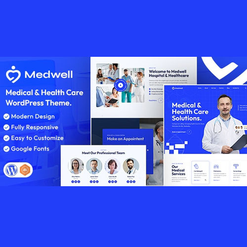 Medwell | Medical & Health Care WordPress Theme | Giga Themes Club